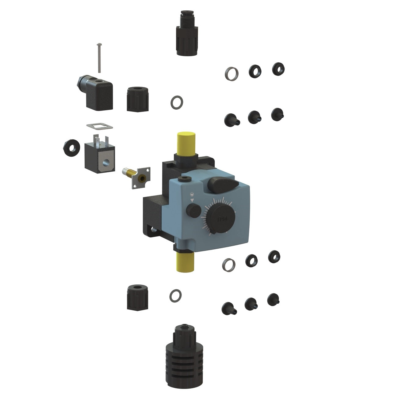Pneumatic Pump 3lt/h Viton 24vdc – Ceccato spa INwash